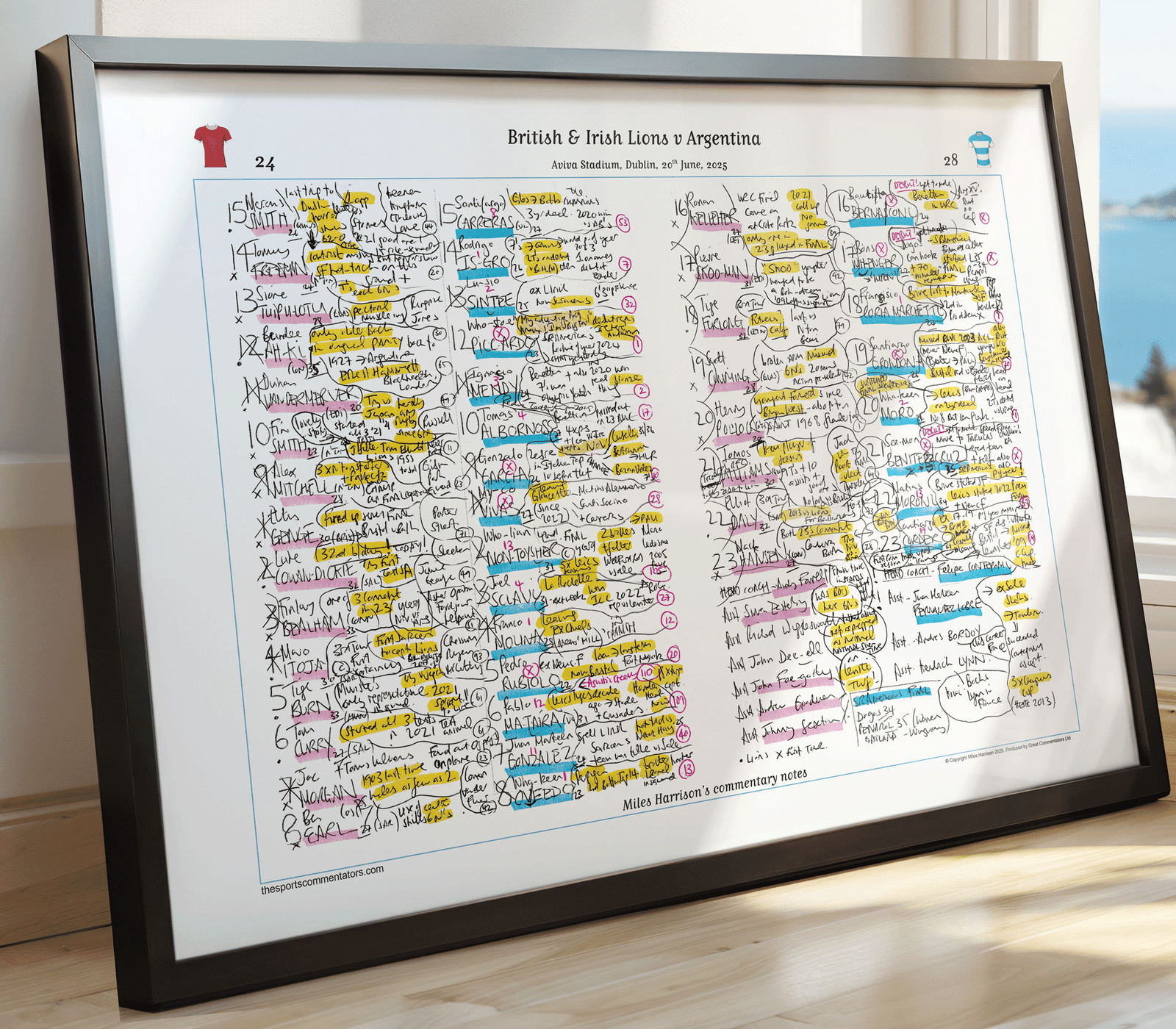 Shop British & Irish Lions |Rugby Union Commentary 2025 — The Sports ...